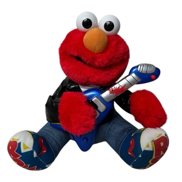 TYCO | Toys | Vintage Rock N Roll Elmo 997 Tyco Vibrating Singing ...